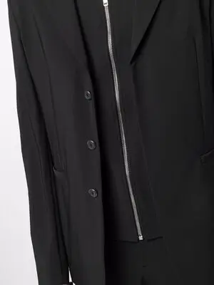 Givenchy Single-breasted Layered Blazer