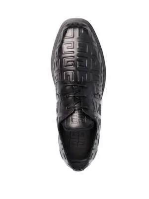 Givenchy 4g-motif Leather Derby Shoes