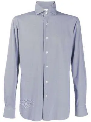 XACUS Check-print Button-up Shirt