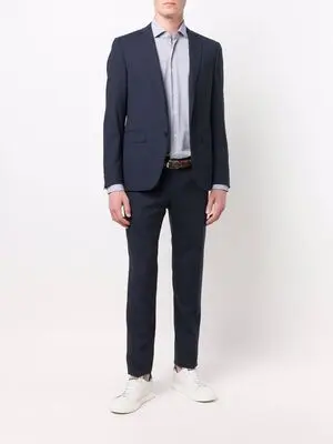 XACUS Check-print Button-up Shirt