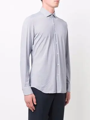 XACUS Check-print Button-up Shirt