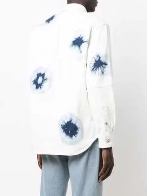 COUNTY OF MILAN Multi-pocket Denim Shirt