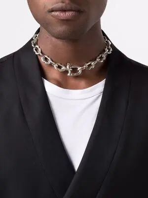PARTS OF FOUR Charm Chain Choker Necklace