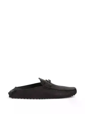 TOD'S Leather Gommino Mules