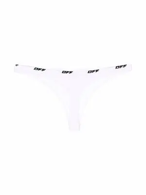Off-White Logo-tape Detail Thongs