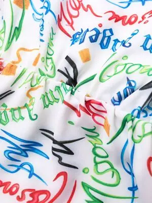 Palm Angels X Missoni Scribble-logo Bikini Bottoms