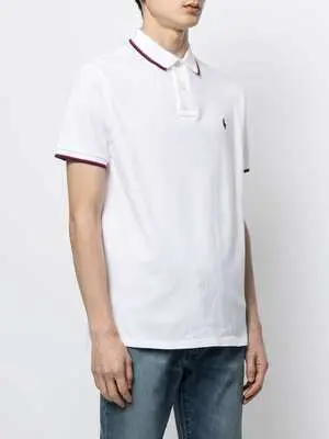 Polo Ralph Lauren Logo-embroidered Polo Shirt - White