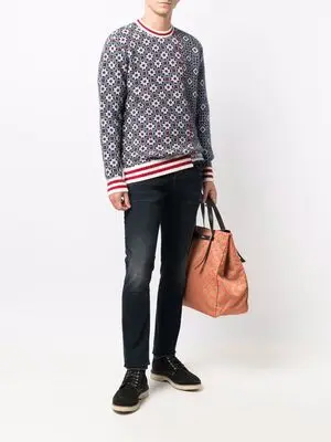 DONDUP Slim-fit Faded Jeans - Blue