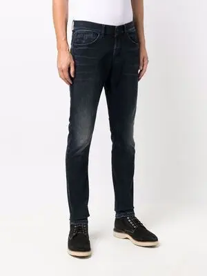 DONDUP Slim-fit Faded Jeans - Blue
