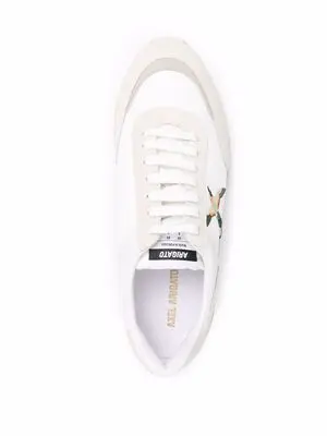 Axel Arigato Suede-panelled Low-top Sneakers