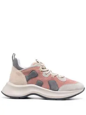 Hogan H585 Colour-block Sneakers - Grey