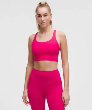 Lululemon Energy Longline Bra Passionate