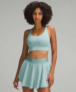 Lululemon Energy Longline Bra Rip Tide