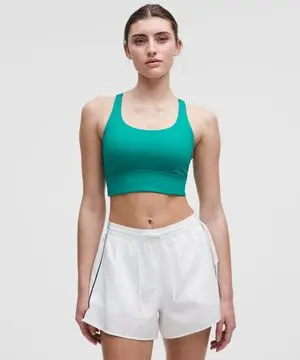 Lululemon Energy Longline Bra Sonic Teal