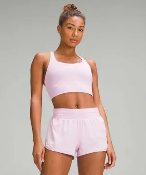Lululemon Energy Longline Bra Vitapink