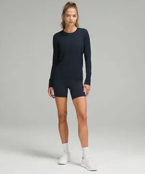 Lululemon Swiftly Relaxed Long-sleeve Shirt - True Navy