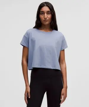 Lululemon Cates T-Shirt Blue Willow