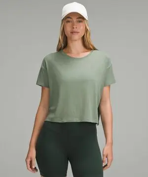 Lululemon Cates T-Shirt Grey Eucalyptus