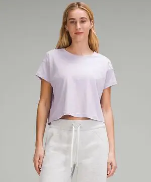 Lululemon Cates T-Shirt Lilac Ether