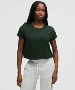Lululemon Cates T-Shirt Rainforest Green