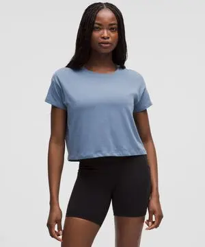 Lululemon Cates T-Shirt Washed Denim
