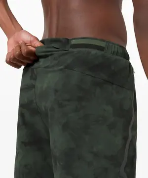 Lululemon Surge Lined Short 6" *bold Lines