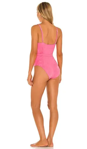 Solid & Striped The Spencer One Piece In Pink
