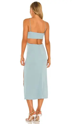 Cinq À Sept Mariah Midi Dress In Blue