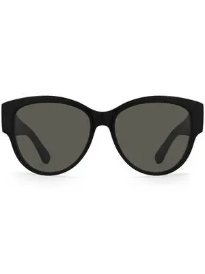 Saint Laurent Cassandre Logo Sunglasses - Black