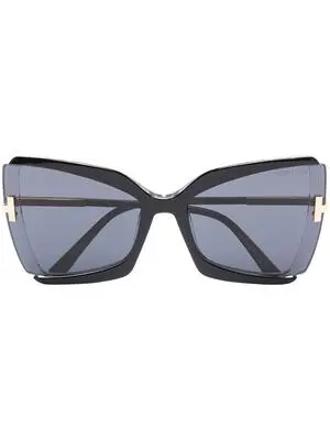 TOM FORD Gia Cat-eye Sunglasses - Black