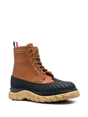 Thom Browne Duck Longwing Combat Boots