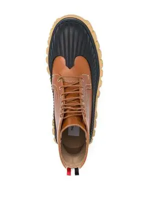 Thom Browne Duck Longwing Combat Boots