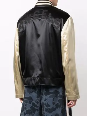 Palm Angels Pxp Colour-block Bomber Jacket