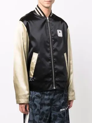 Palm Angels Pxp Colour-block Bomber Jacket