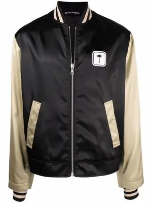 Palm Angels Pxp Colour-block Bomber Jacket