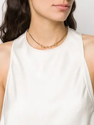 Annelise Michelson Wire Chain Gourmette Necklace