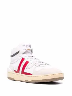 LANVIN Logo-patch Lace-up Sneakers