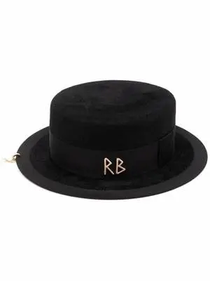 Ruslan Baginskiy Canotier Felted Hat