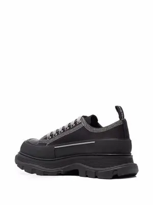 Alexander McQueen Tread Slick Lace-up Sneakers