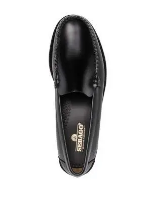 SEBAGO Polished Leather Loafers