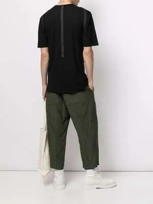 ISAAC SELLAM EXPERIENCE Tape-detail Short-sleeved T-shirt