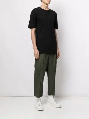 ISAAC SELLAM EXPERIENCE Tape-detail Short-sleeved T-shirt