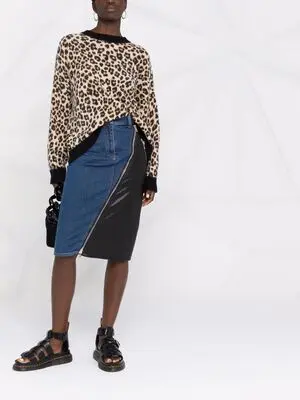 Moschino Asymmetric-design Skirt
