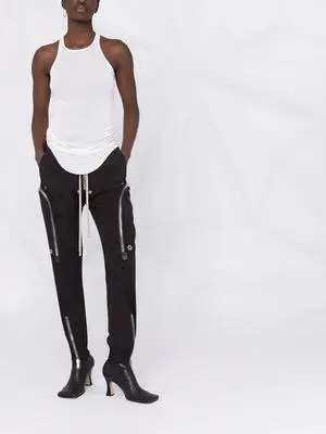 Rick Owens Ruched Tank Top