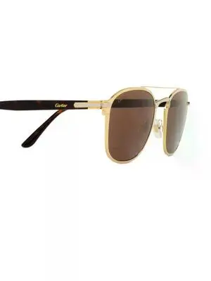 CARTIER C Décor Sunglasses - Gold