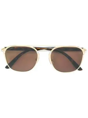 CARTIER C Décor Sunglasses Metallic