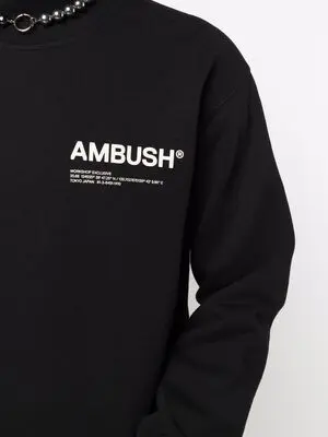 AMBUSH Workshop Crew-neck Sweatshirt - Black