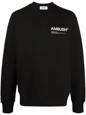 AMBUSH Workshop Crew-neck Sweatshirt - Black