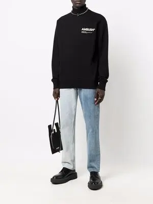 AMBUSH Workshop Crew-neck Sweatshirt - Black