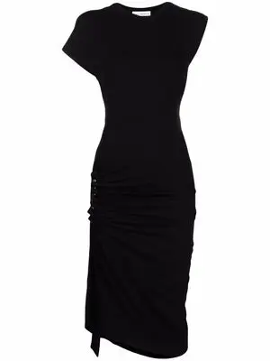 Rabanne Asymmetric Midi Dress